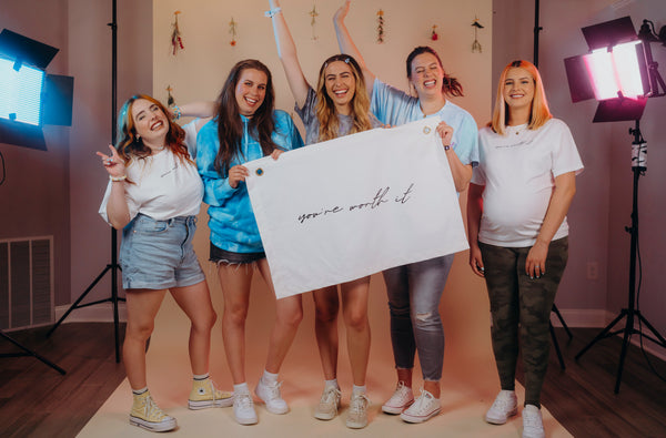 You’re Worth It Wall Banner – Cimorelli Store